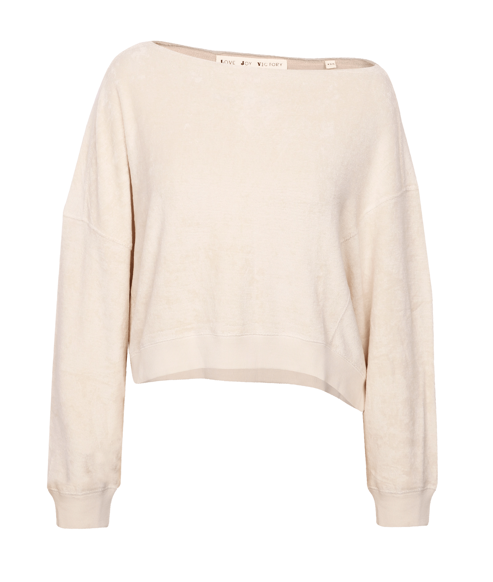 Frotty Crop Sweatshirt Marti - Love Joy Victory
